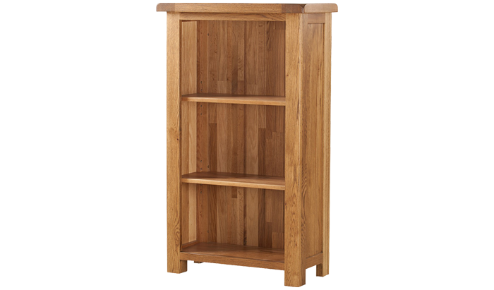 Sutton Oak Small Narrow Bookcase Oliviers